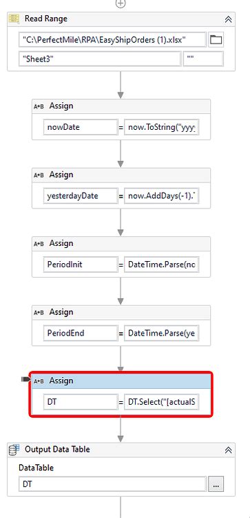 Unable To Filter Datatable Using Date Filter Help Uipath Community Forum