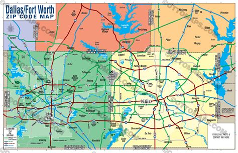 Greater Dallas Fort Worth Map The Dallas Fort Worth Area Relatively