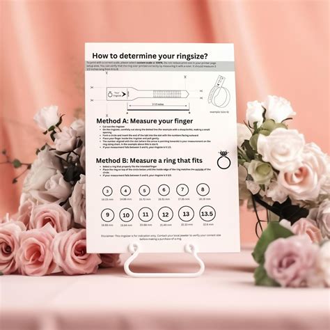 Ring Sizer Ring Sizer Chart Ring Size Chart Ring Size Ring Sizing Tool Printable Ring Sizer