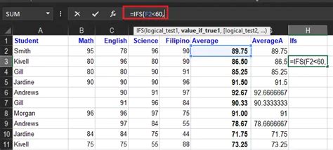 How To Use The Ifs Excel Function In Simple Way