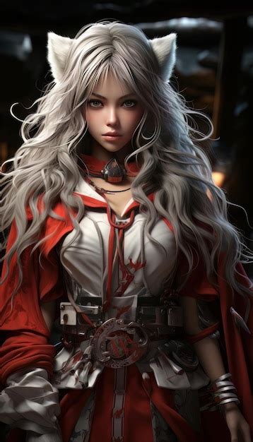 Premium Ai Image Warrior Princess