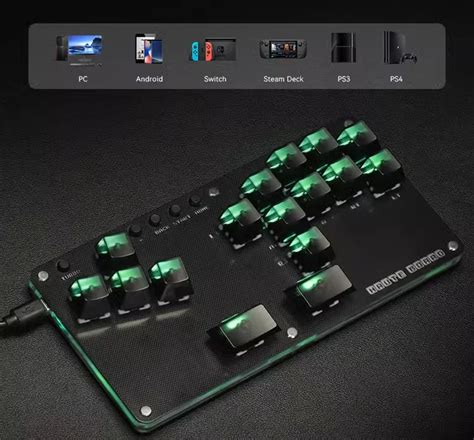 Tekken 8 Game Console Hitbox Street Fighter 6 Arcade Joystick Fighting Game Switch Keyboard For