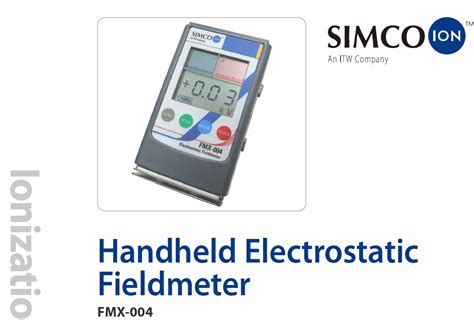 Ichiban Precision Sdn Bhd Simco Simco Handheld Electrostatic Fieldmeter