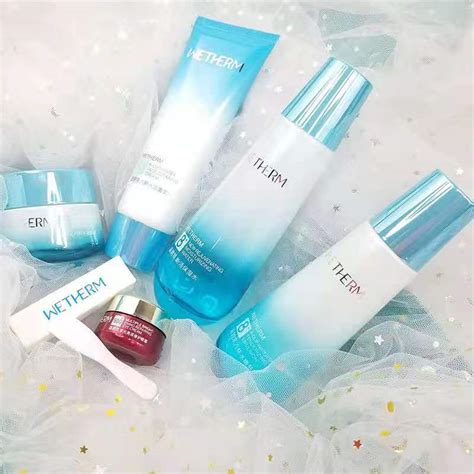 温碧泉八杯水套装正品水乳护肤品套盒补水保湿滋养女全套化妆品 虎窝淘