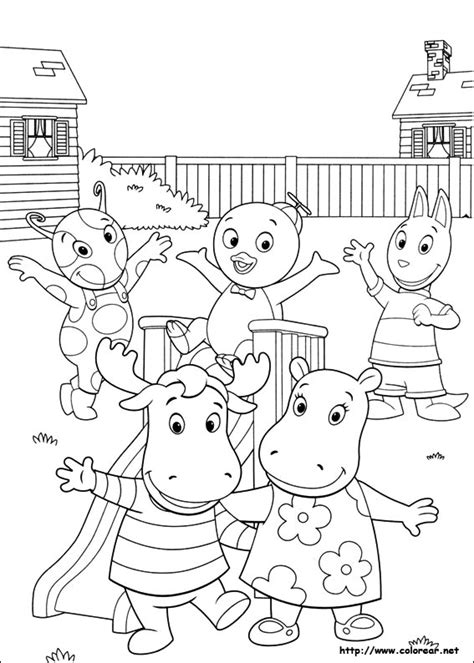 Dibujos Para Imprimir De Los Backyardigans Imagui My Xxx Hot Girl