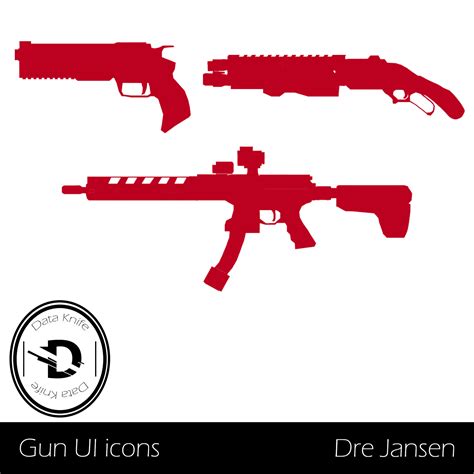 Weapons Ui Icons By Dré Jansen — Prouserme