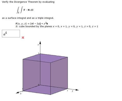 Solved Verify The Divergence Theorem By Evaluating F Chegg
