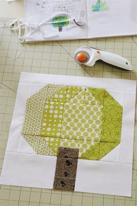Sew A Tree Quilt Block Free Tutorial