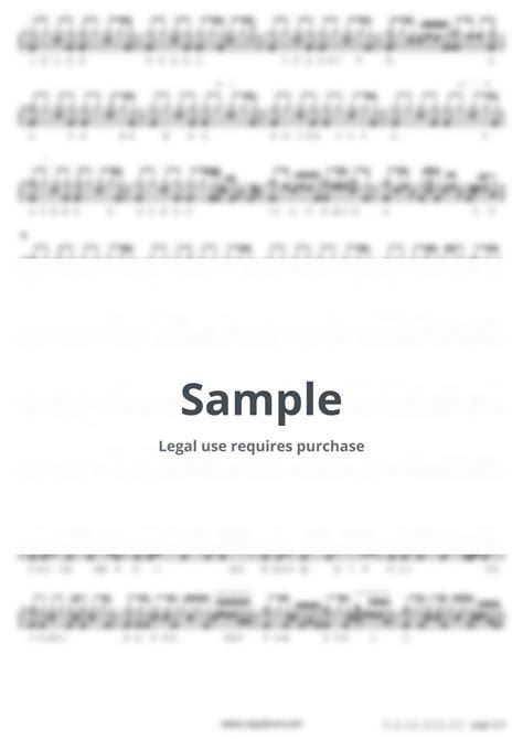 사랑의 교회 내 눈 주의 영광을 보네 Sheet Music By Copydrum