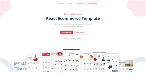 Top Best React ECommerce Templates In UI Lib S Blog