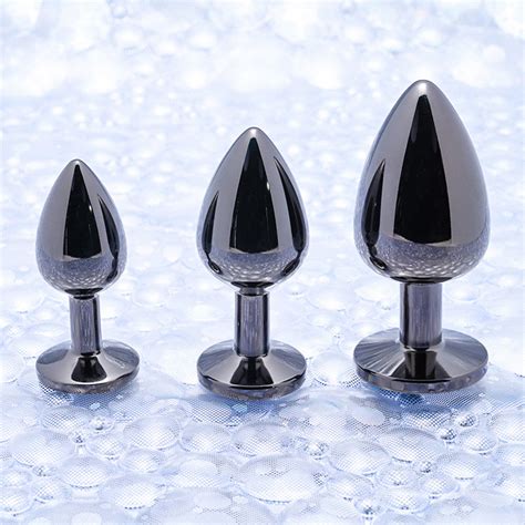 Evolved Novelties Black Gem Anal Plug Training Set Cirillas