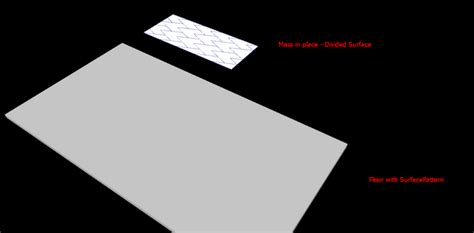 Mass In Place Divided Surface Autodesk Community