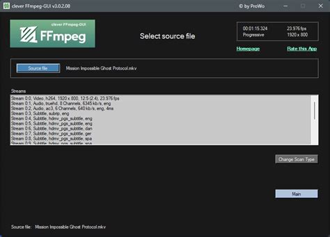 Clever FFmpeg GUI A New Small GUI For FFmpeg VideoHelp Forum