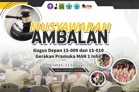 Banner Pramuka Design