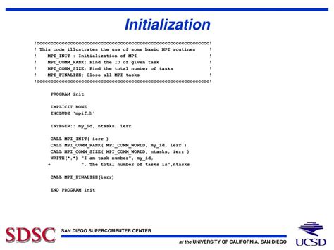 Ppt Introduction To Message Passing Interface Mpi Part I Powerpoint Presentation Id4360423