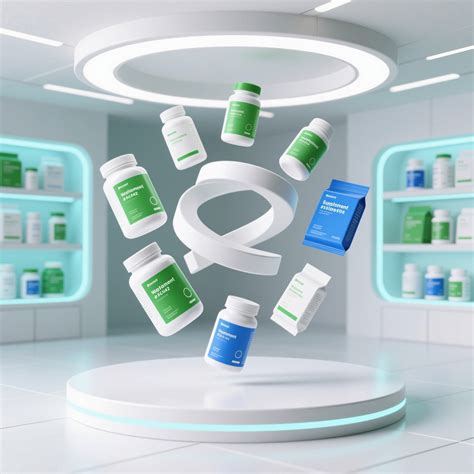 Free Floating Supplement Showcase Image Supplements Vitamins
