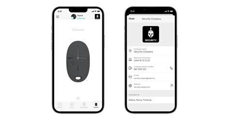 Co Branded App Representation Of The Security Company On The Client S Smartphone Ajax Systems