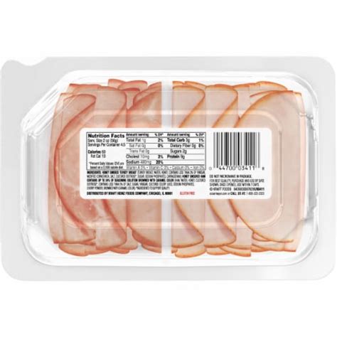 Oscar Mayer Deli Fresh Gluten Free Honey Smoked Turkey Breast And Honey Uncured Ham 9 Oz Ralphs