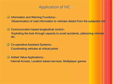 Inter Vehicular Communication Pptx
