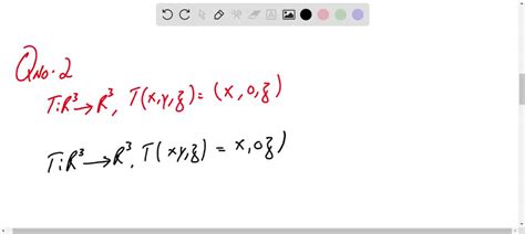 SOLVED Find The Kernel Range Rank And Nullity Of The Given Linear