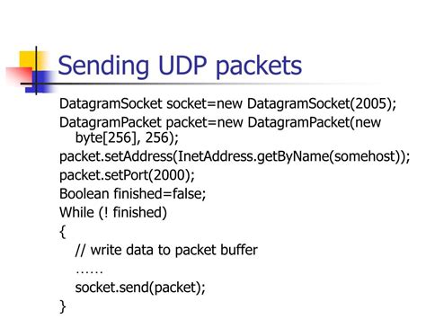 PPT UDP PowerPoint Presentation Free Download ID 3961579