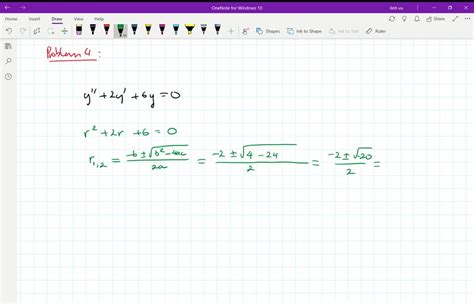 Solvedfind The General Solution Of The Following Differential