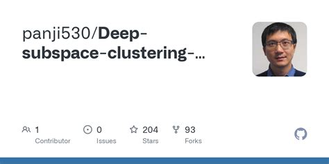 github panji530 deep subspace clustering networks