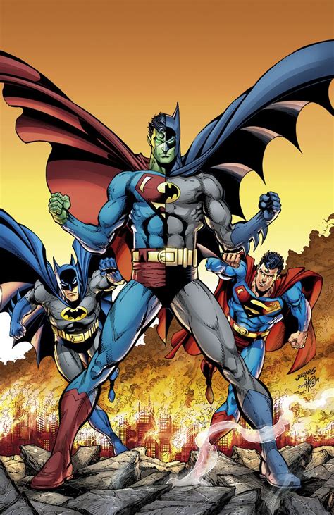 Batman And Superman Vs The Composite Superman By Dan Jurgens Batman Et