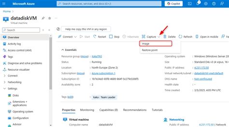 step by step guide to azure compute gallery and capturing a vm image dev community