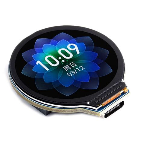 esp32 s3 development board with 1 28 ips round lcd the pi hut