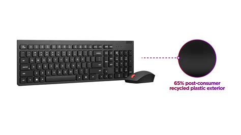 Buy Lenovo Essential Wireless Keyboard And Mouse Combo In Dubai Uae