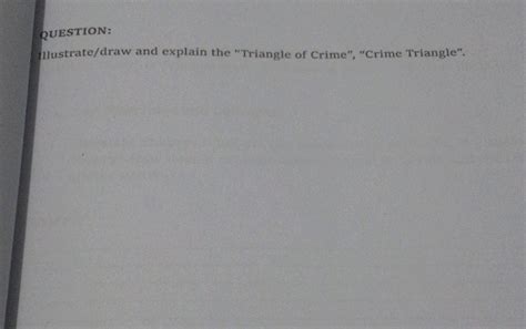 Illustratedraw And Explain The Triangle Of Studyx