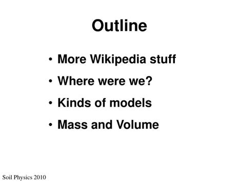 PPT Soil Physics 2010 PowerPoint Presentation Free Download ID 383520