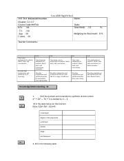 Polynomial Functions Test Doc Can AIM High Babe Unit Test