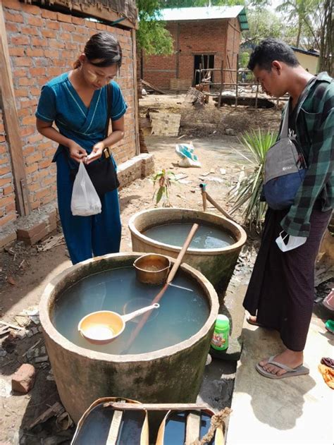 သာယာဝတီမြို့တွင် သွေးလွန်တုပ်ကွေး ကြိုတင်ကာကွယ်ရေး ဖုံး၊ သွန်၊ လဲ၊ စစ်နှင့် အဘိတ် Abate ဆေးခတ