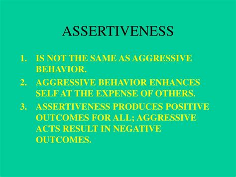 Ppt Assertiveness Powerpoint Presentation Free Download Id608960