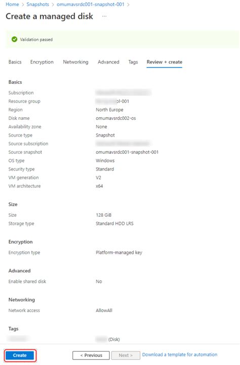 Create An Azure Snapshot Of A Virtual Hard Disk Cloudcoffeech