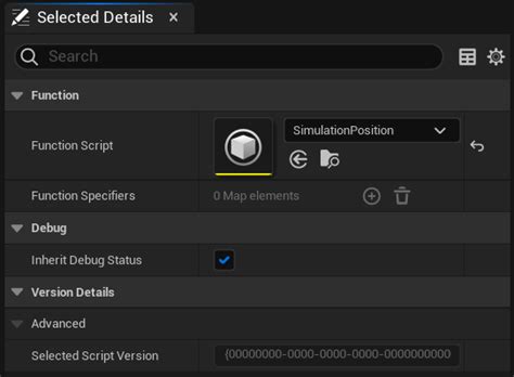 Script Editor Reference For Niagara Effects In Unreal Engine