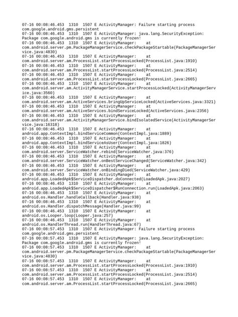 Log Pdf Android Operating System Computer Programming