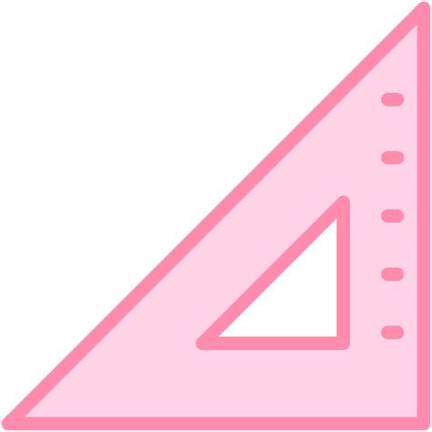 Set Square Generic Outline Color Icon