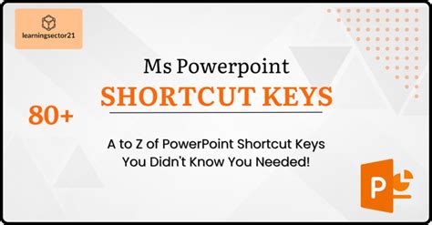 PowerPoint Shortcut Keys 80 Ultimate List You Should Know