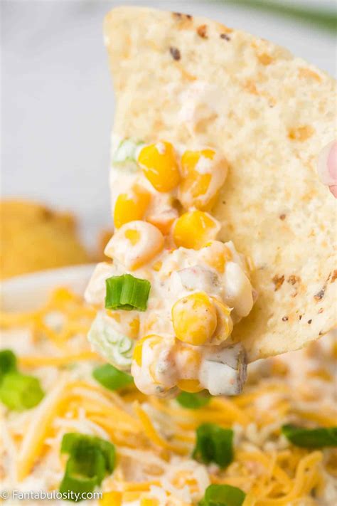 Cream Cheese Corn Dip Fantabulosity