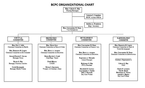 Bcpc Organizational Chart Pdf