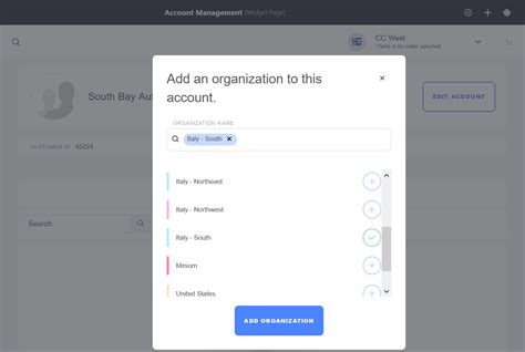 Adding Organizations To Accounts Liferay Official Documentation