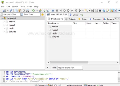 Penetration Testing Lab Setup MS SQL Hacking Articles