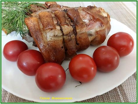 Рулька запеченная в рукаве рецепт с фото пошаговый от Татьяна Соловьева