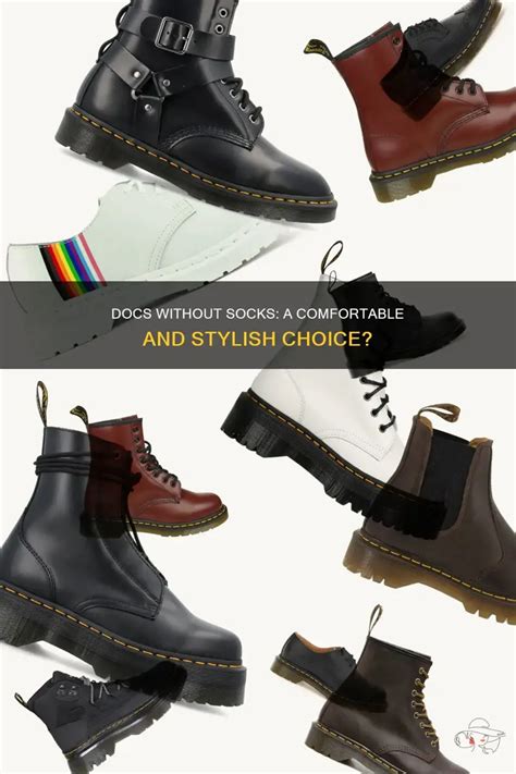 Docs Without Socks A Comfortable And Stylish Choice Shunvogue