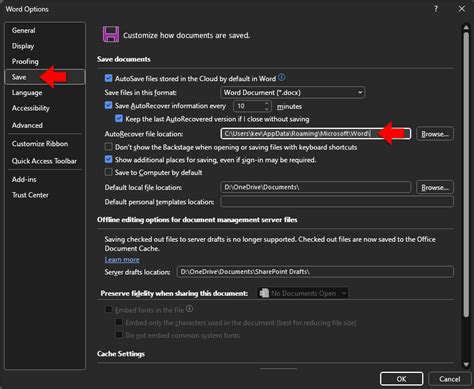 Recover Unsaved Document In Microsoft Word