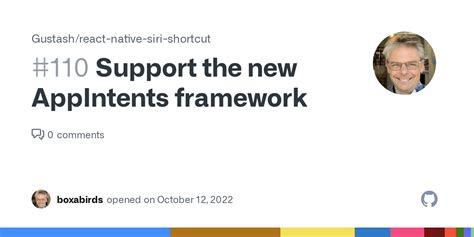 Support The New AppIntents Framework Issue 110 Gustash React