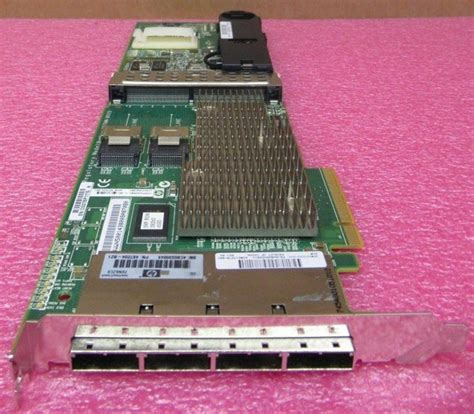 Hpe 617824 001 Sc08e Modular Smart Array Dual Port Pcie X8 Sas Hba